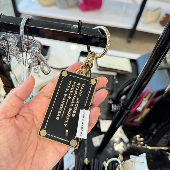 Marc Jacobs | Accessories | New Marc Jacobs The Plate Charm 4s5sch03s02 ...